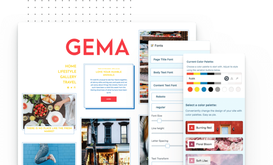 Gema - Personal Blog WordPress Theme by Pixelgrade