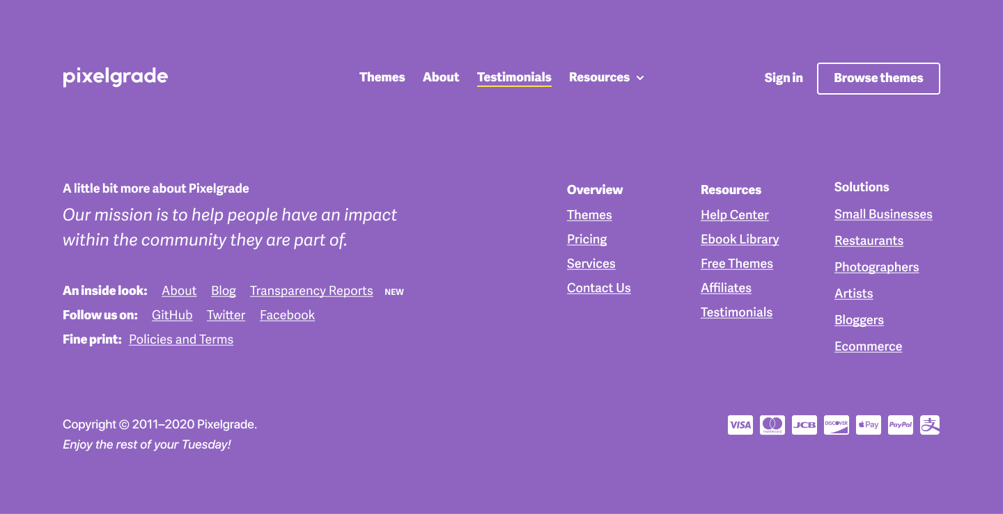 Creating Your Website s Footer From A Sitemap To A Smart Layout 